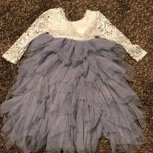 Dresses | Toddler Girls Layered Tulle Ruffle Dress | Poshmark
